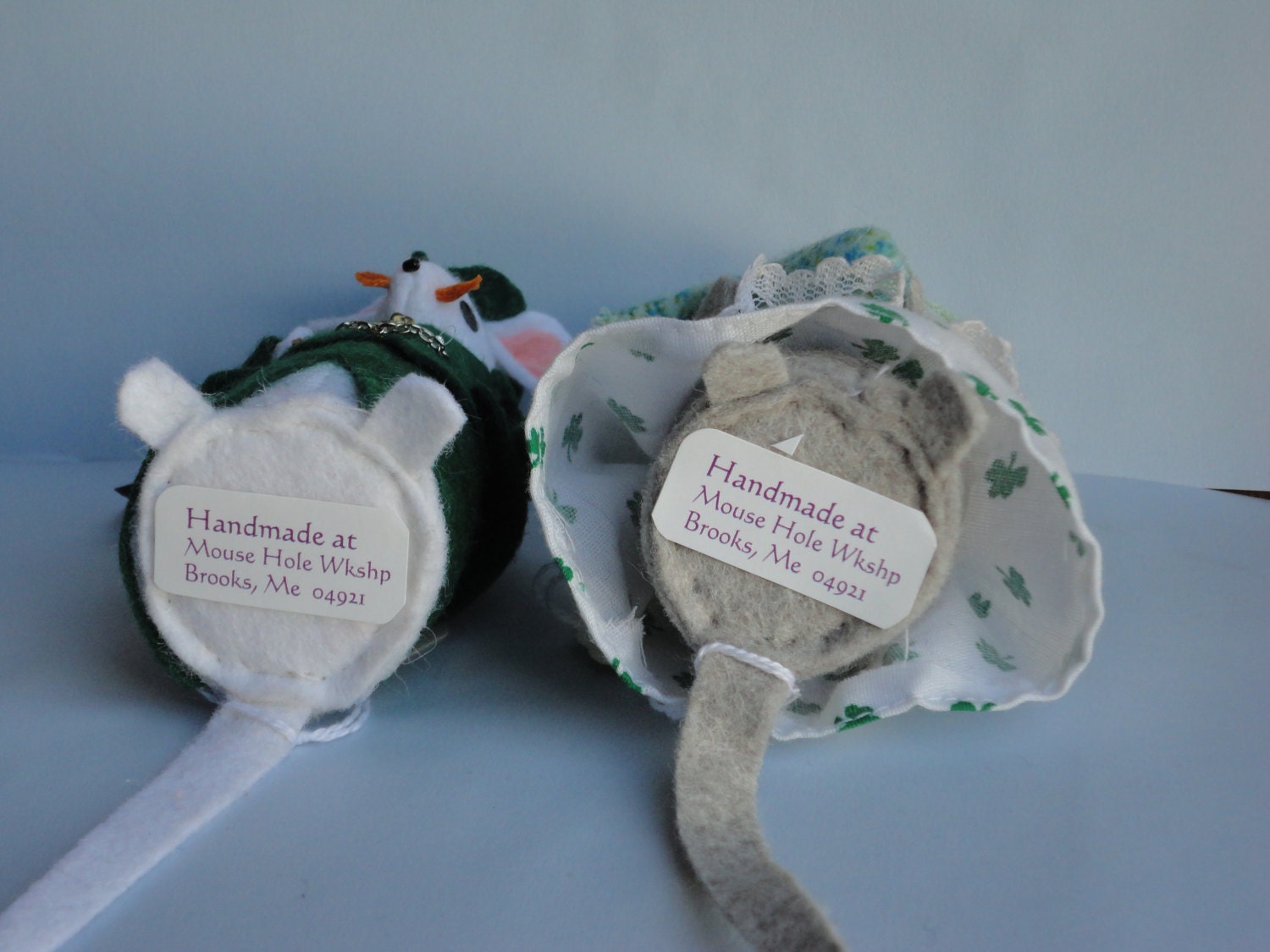 Irish Mice Celtic St. Patrick's Day Mouse Pair - Etsy