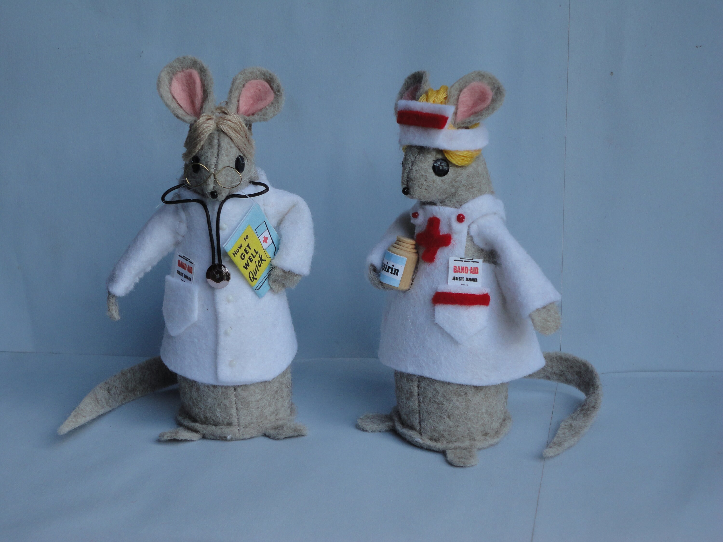 Medical Mice, Doctor & Nurse, Healthcare Heroes - Etsy