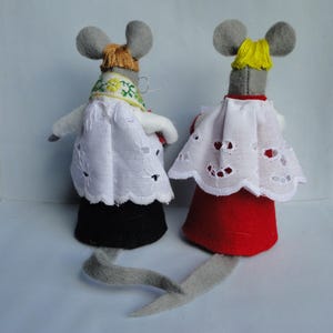 Church Mice Felt Mice Vicar Goodly & Choirboy Robin - Etsy