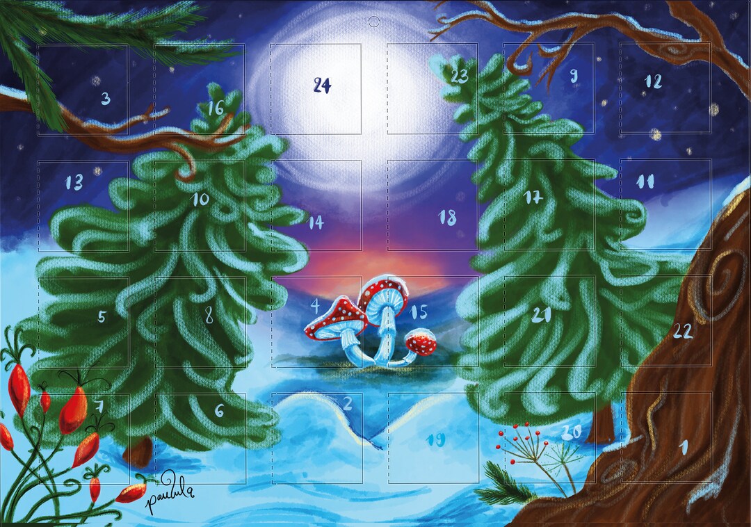 Advent Calendar - Transformation Picture and Tasks - for the Whole ...