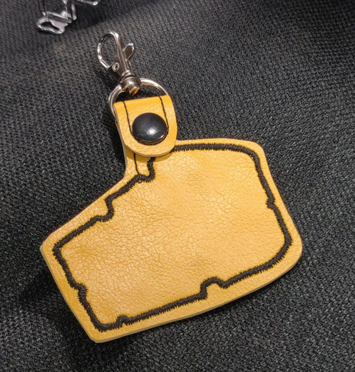 Cheddar Cheese Key Fob - Perfect Gift! - Etsy