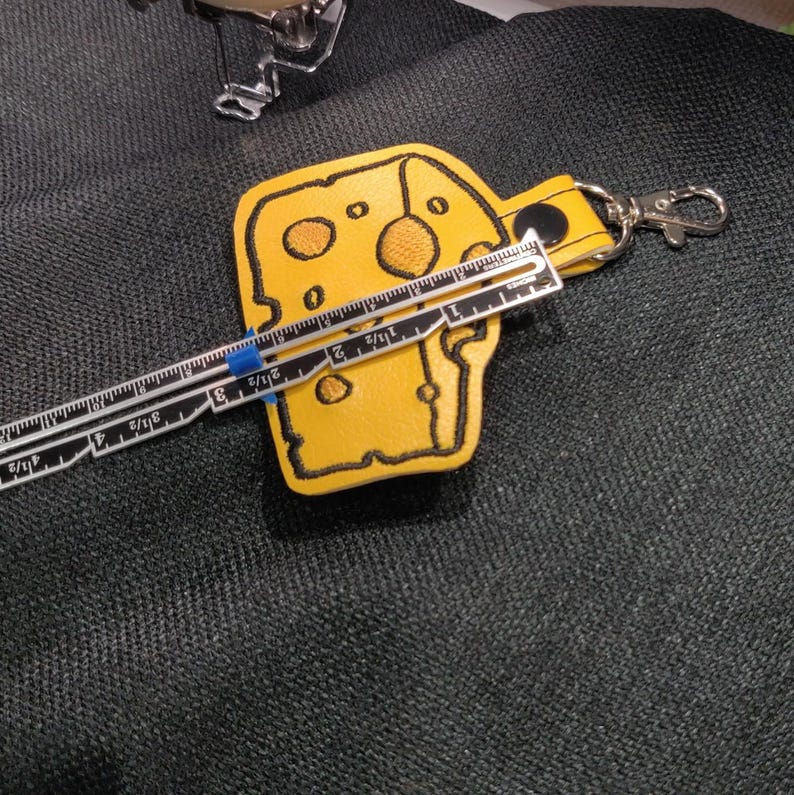 Cheddar Cheese Key Fob - Perfect Gift! - Etsy