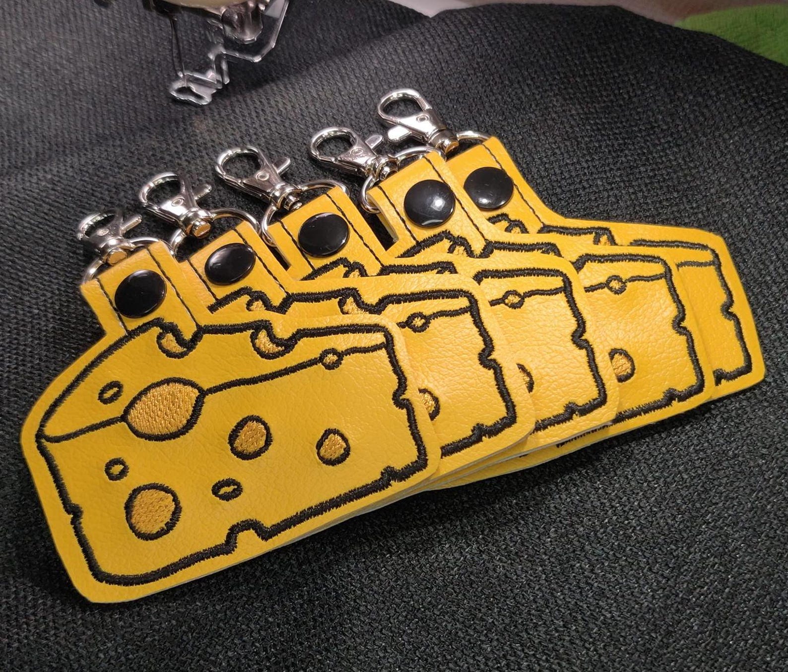 Cheddar Cheese Key Fob - Perfect Gift! - Etsy