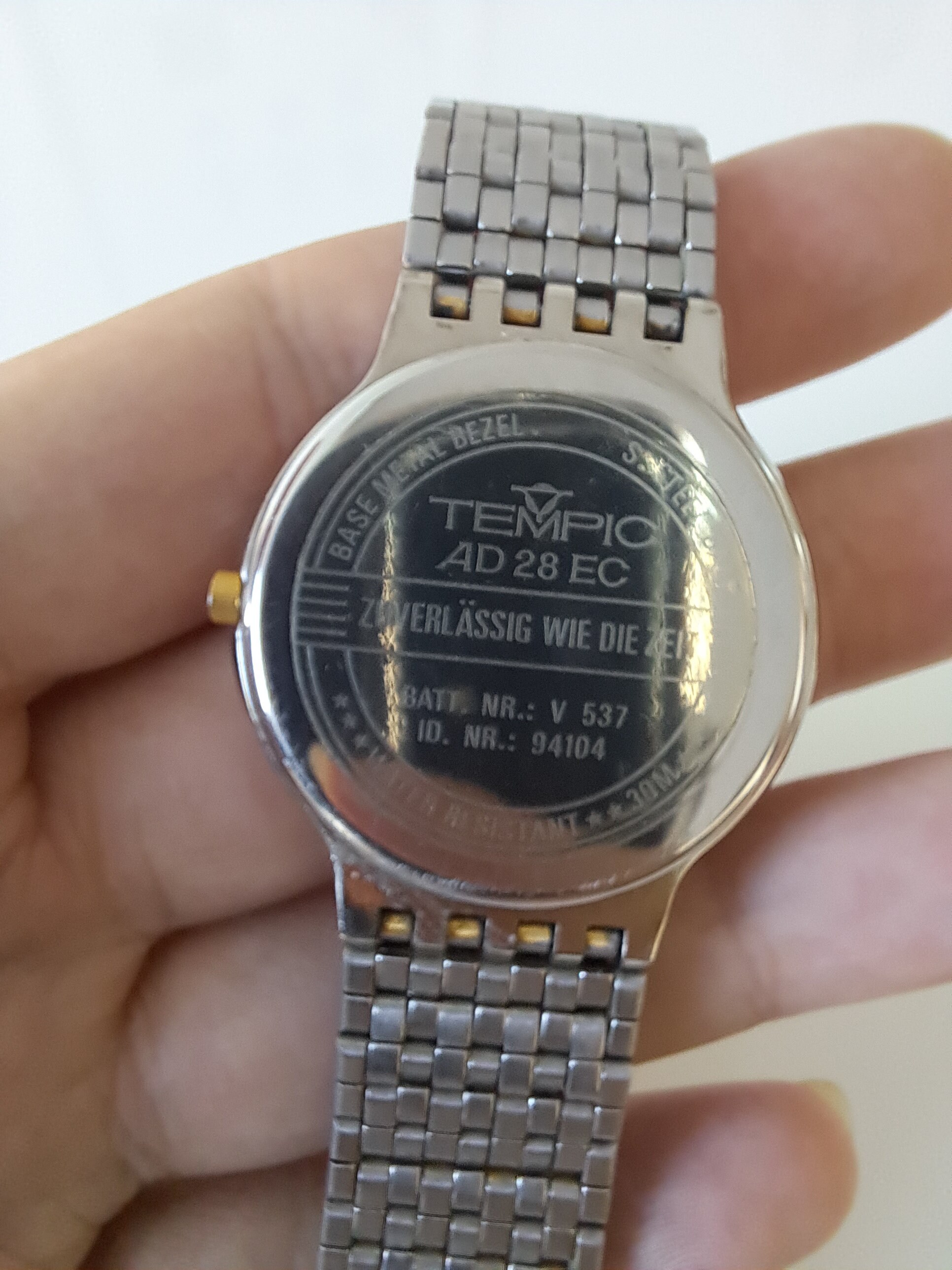 Vintage Tempic Unisex Wrist Watch - Etsy