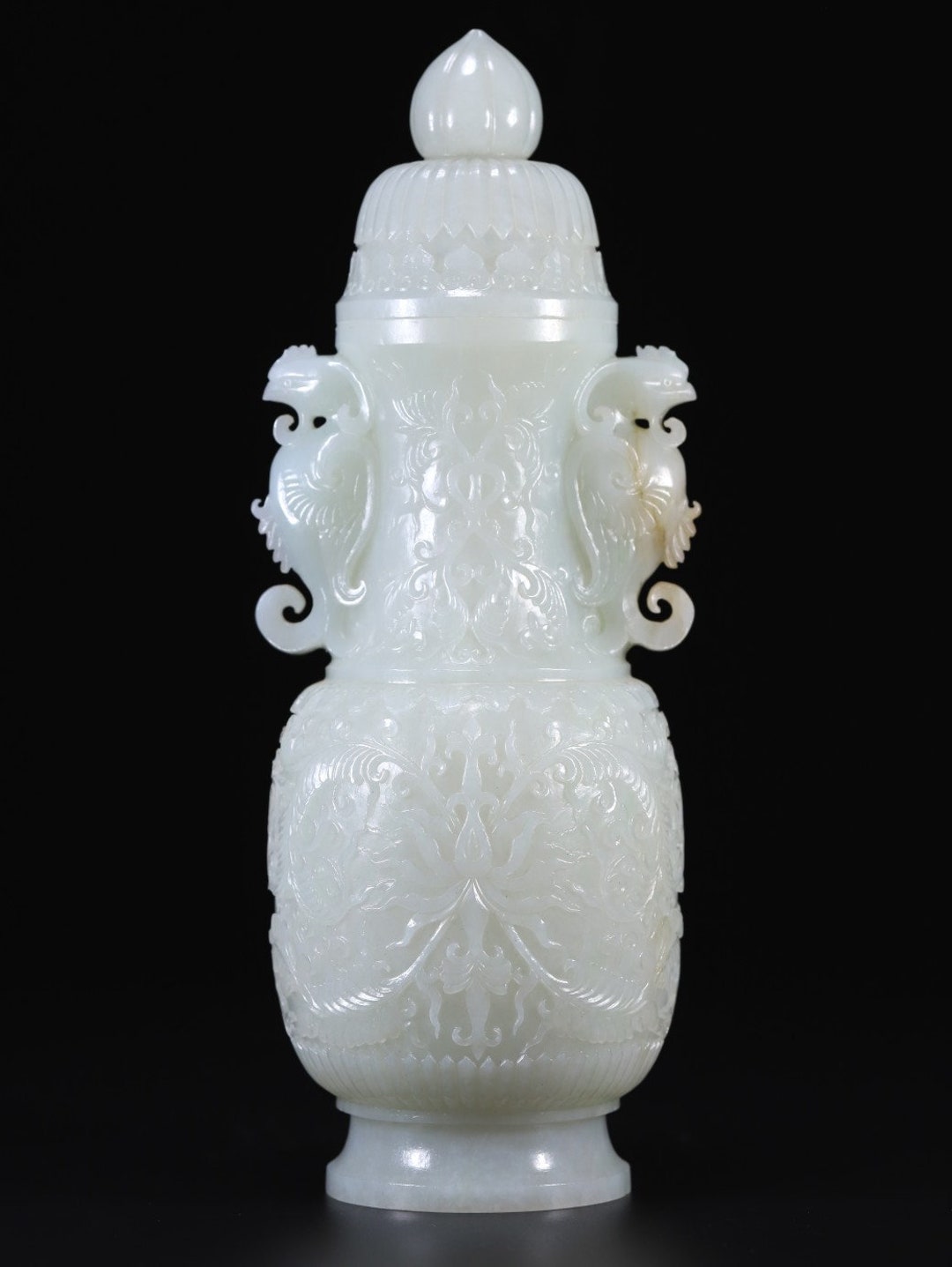 Chinese Antique Jade Vase - Etsy