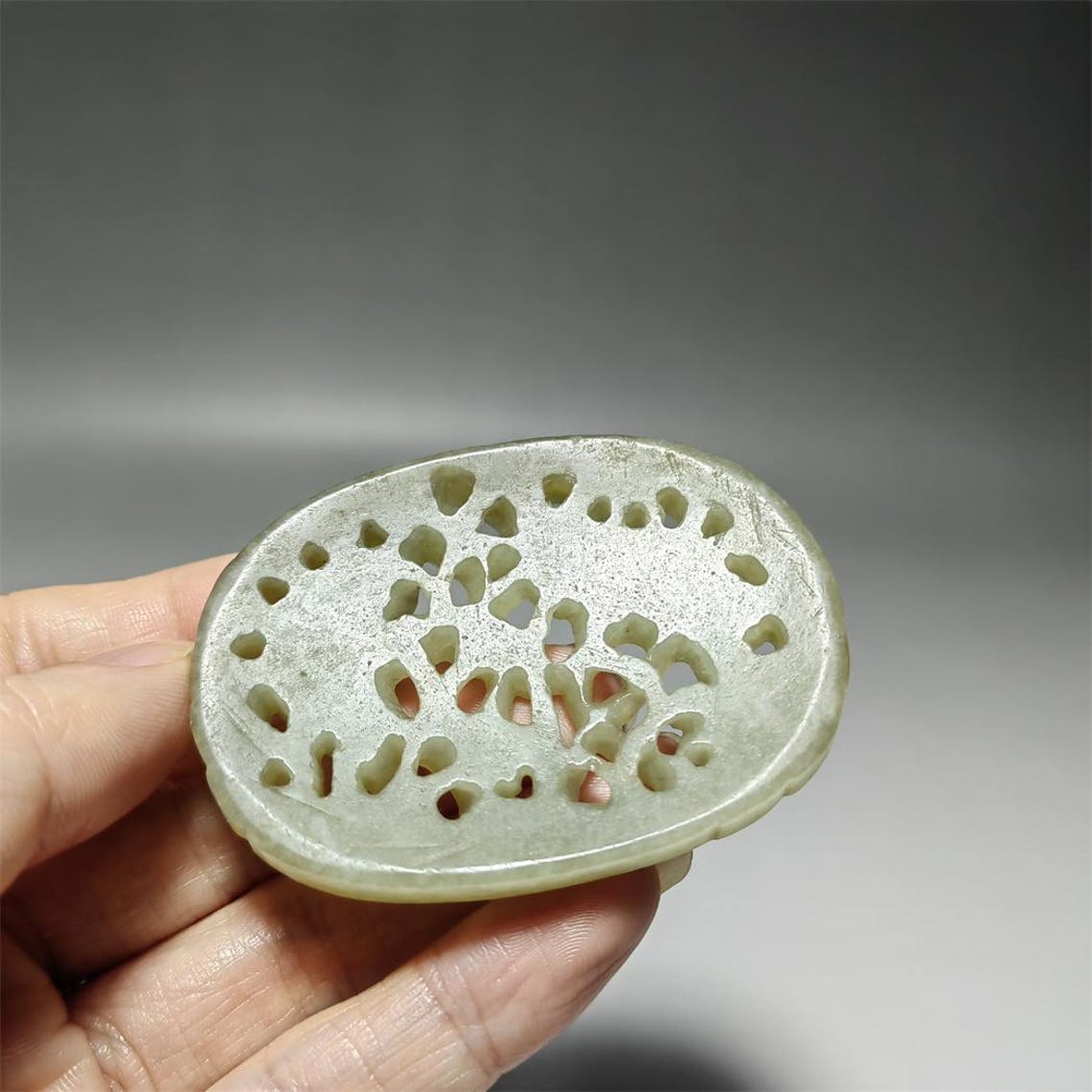 Chinese Antique Jade Inlay Piece With Fish - Etsy