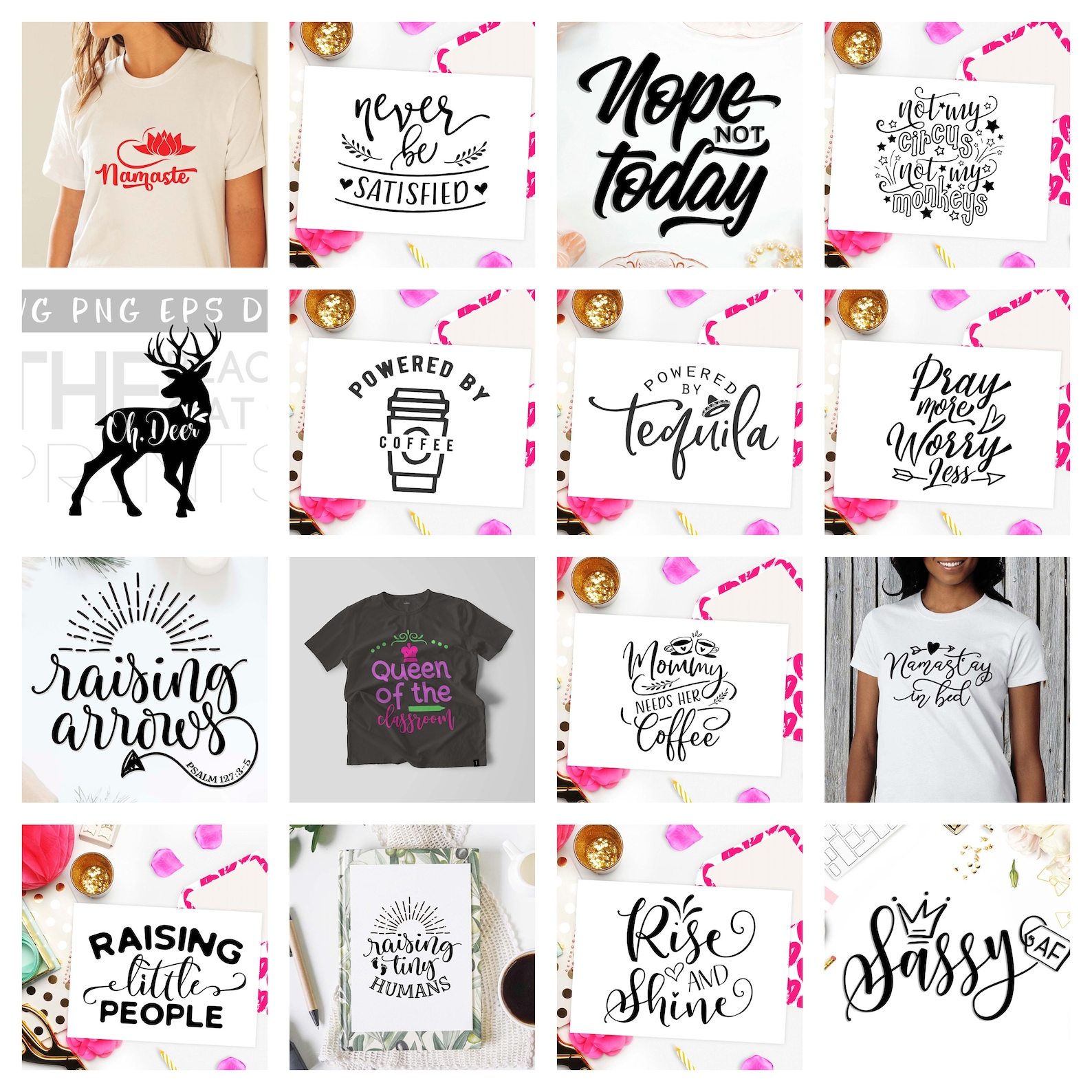 Big SVG Bundle Sale SVG Files Set Cricut Svg Iron on Sayings | Etsy