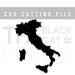 Italia Svg File Italy Map Svg Cutting File Cricut Svg File Map - Etsy