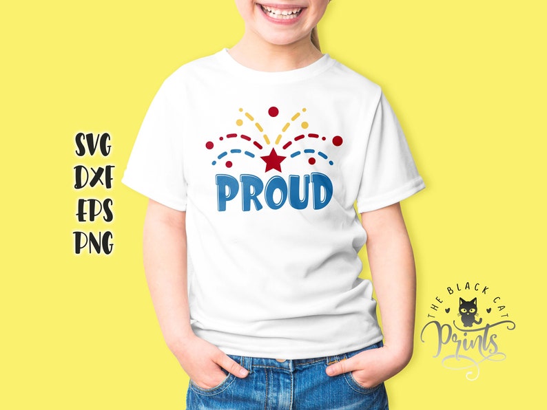 Proud Svg Cut File for Cricut Silhouette Cutting Machines - Etsy