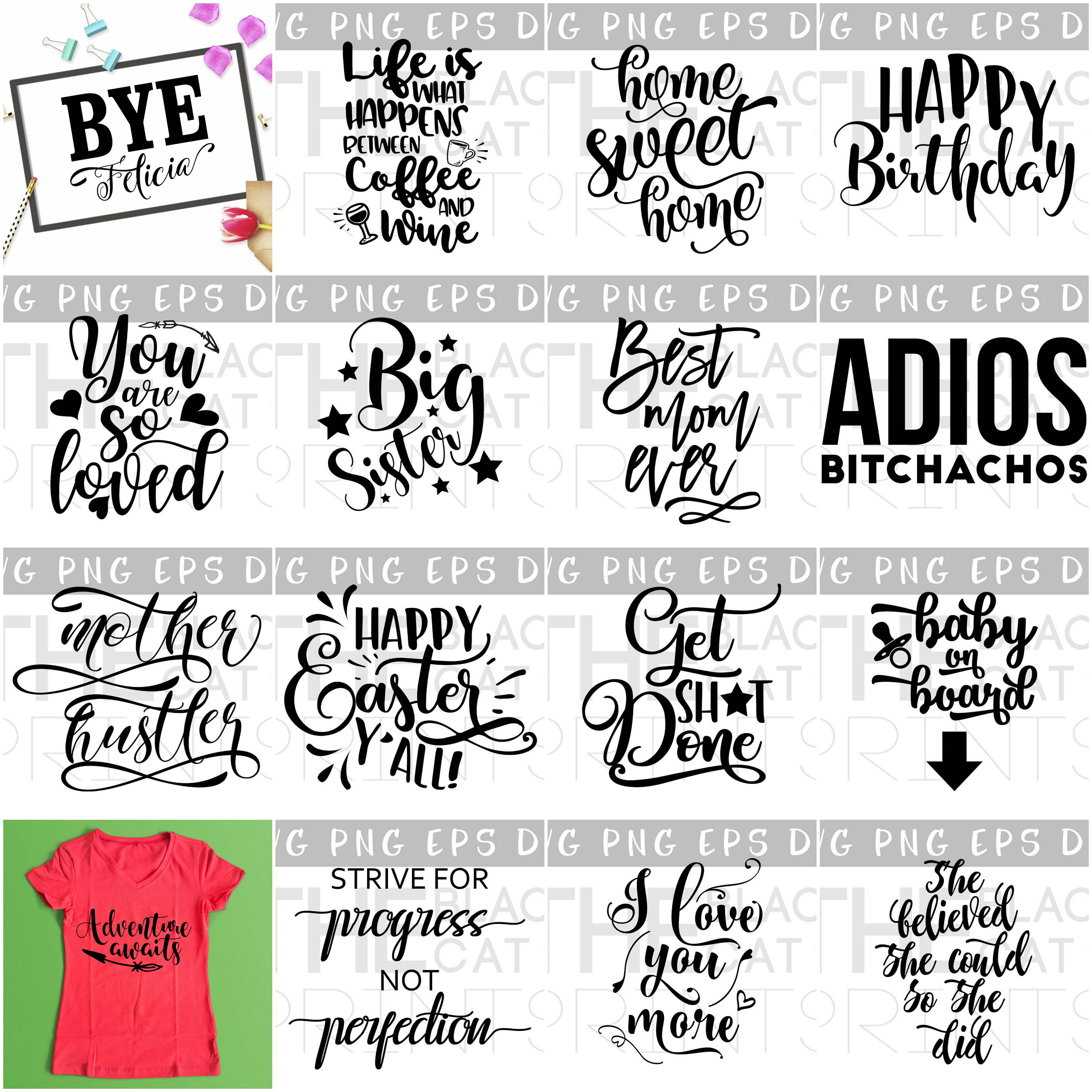 Sale Sayings SVG Bundle Quotes SVG Files Set SVG Cricut - Etsy