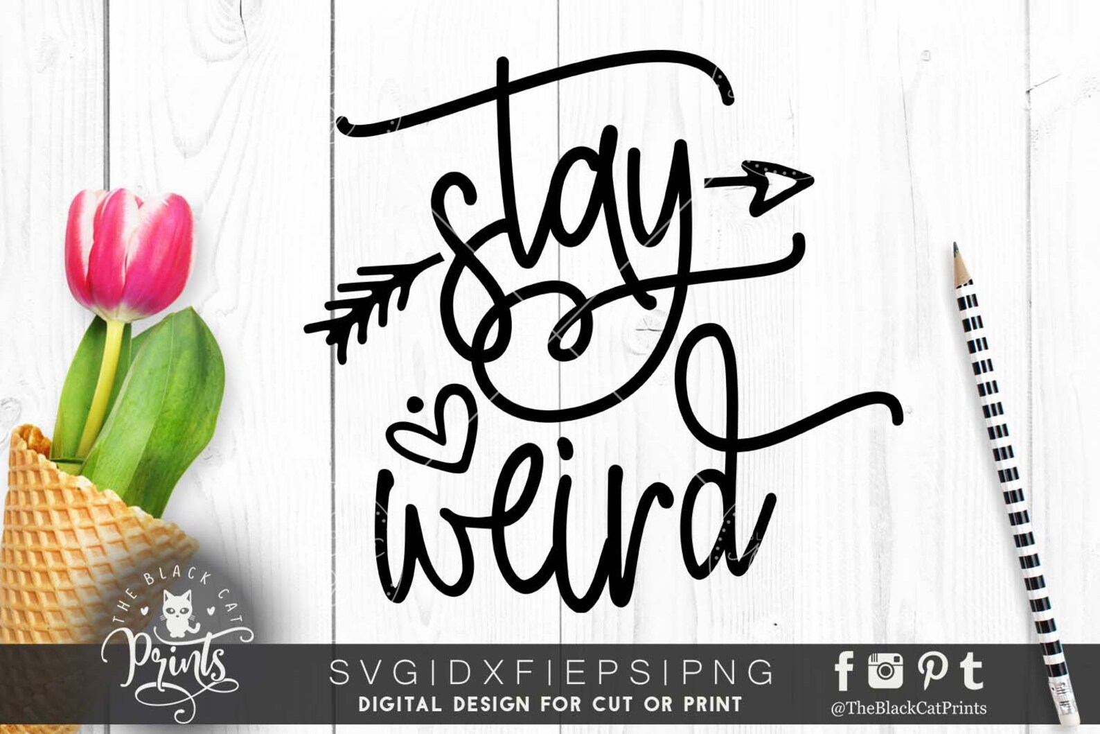 Stay weird svg cut file Arrow svg Funny Cricut svg Modern | Etsy