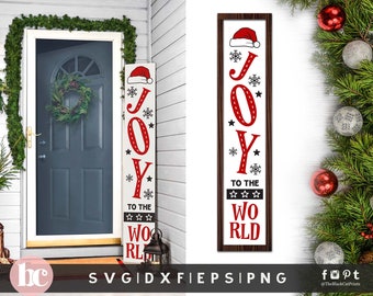 Vertical Joy Door Sign - Etsy