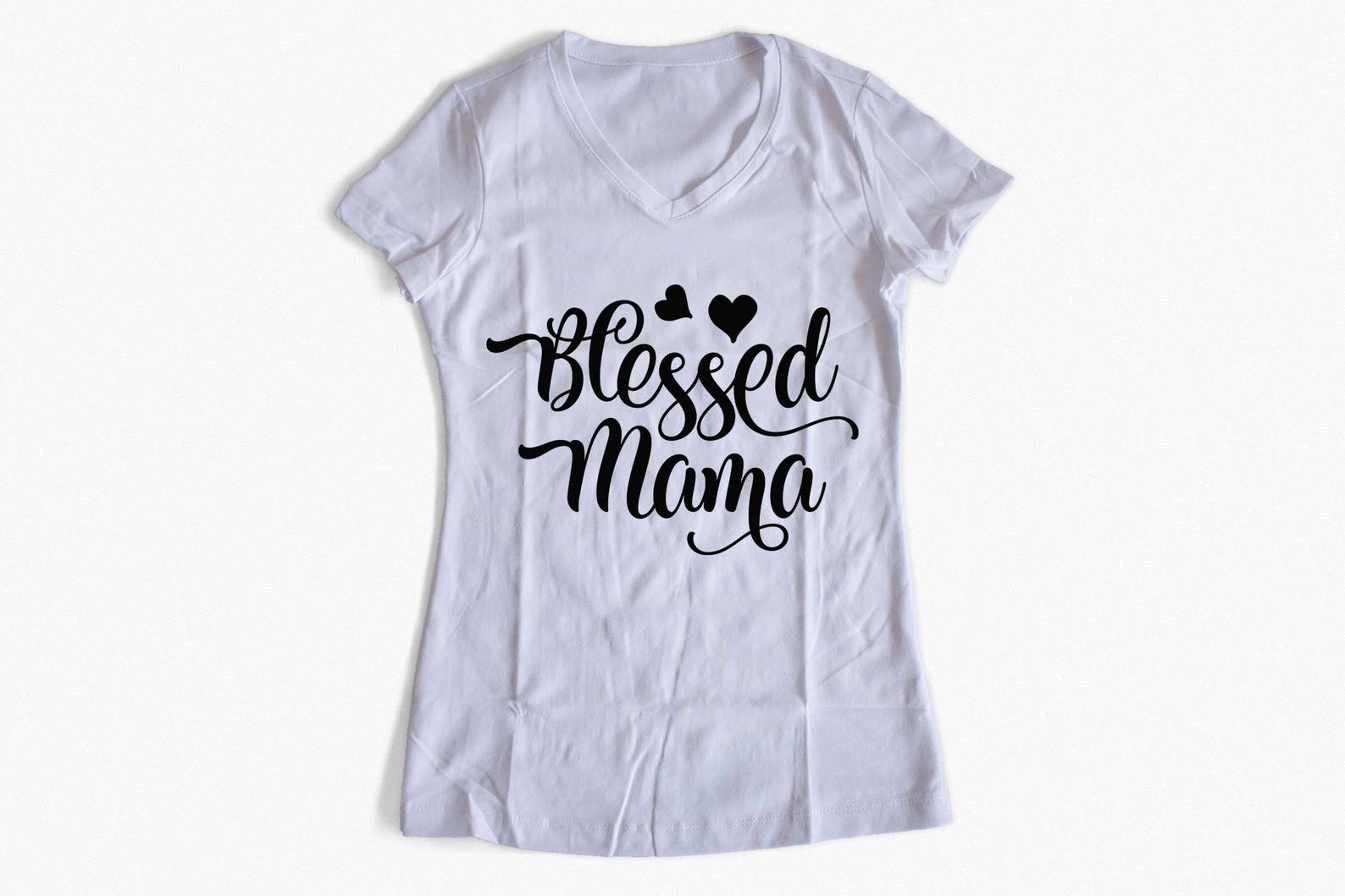 Blessed Mama SVG Cutting File Heart Svg Mother's Day Svg - Etsy