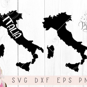 Italia Svg File Italy Map Svg Cutting File Cricut Svg File Map - Etsy