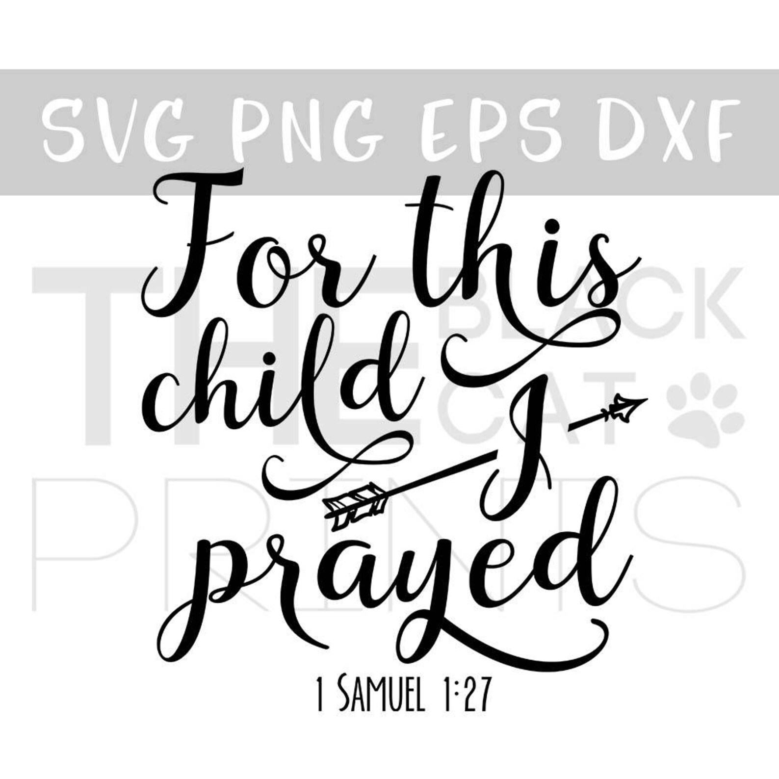 Bible Verse Svg File Baby Shower Svg Cut File Kids Svg for - Etsy