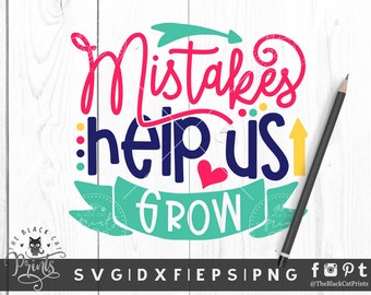 Growth Mindset Svg - Etsy