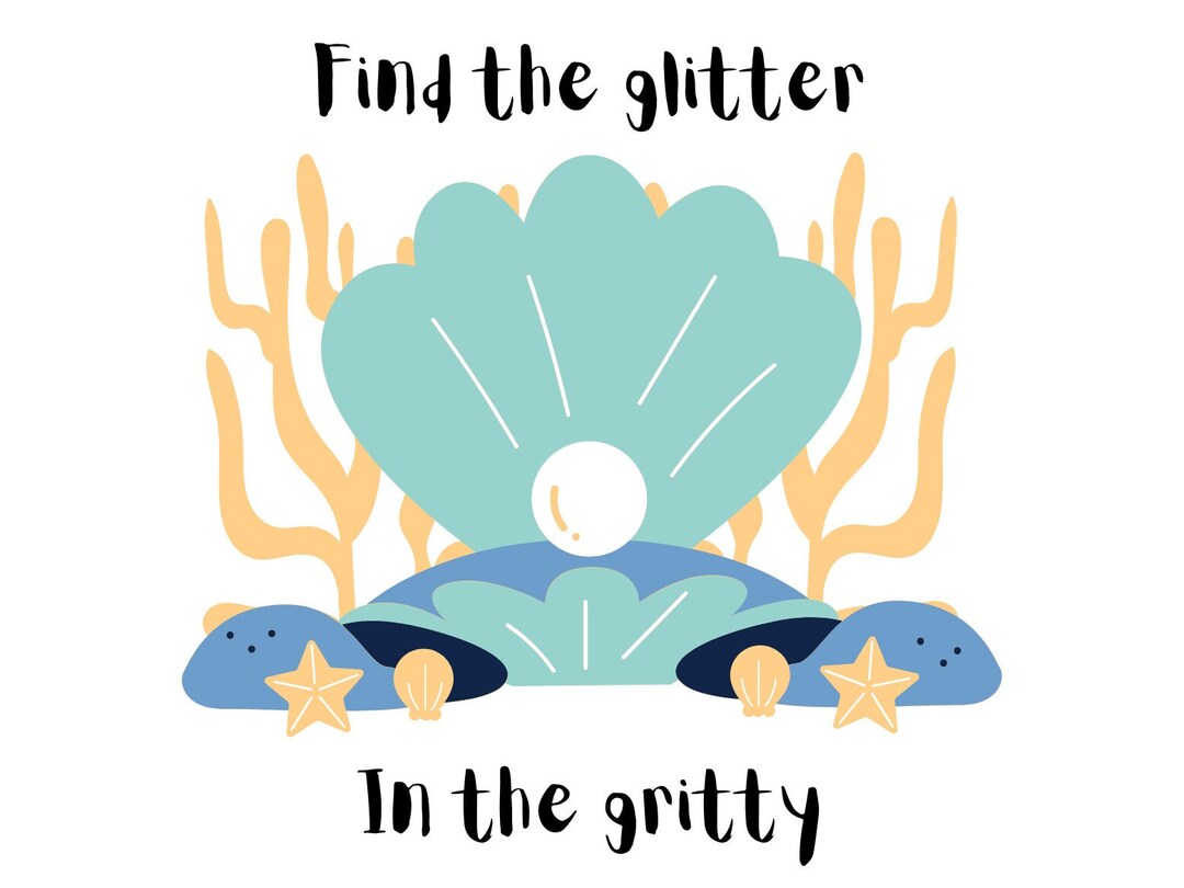 Find the Glitter in the Gritty SVG Beach Svg Ocean Svg Quote Svg SVG ...
