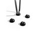 Raw Steel 3 Rod Hairpin Leg, Handmade Steel Table Leg, Metal Furniture ...