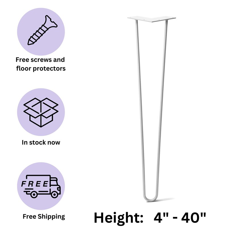 Metal Furniture Legs - Etsy