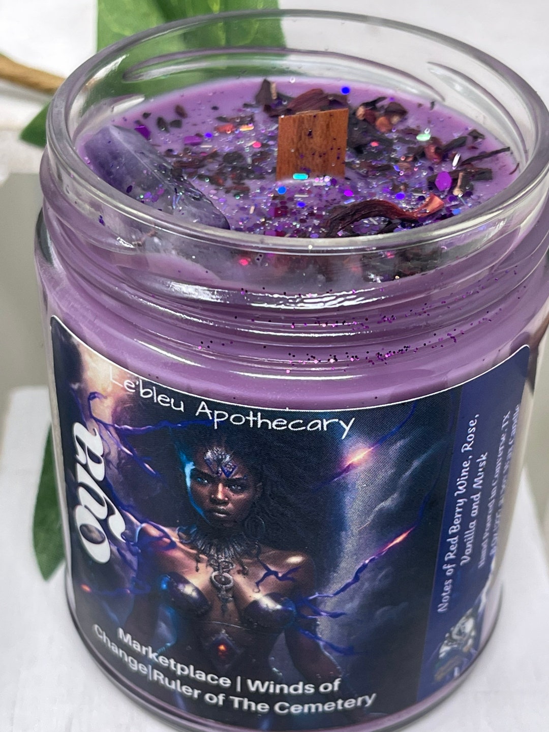 Oya Orisha Ritual Offering Candle - Etsy