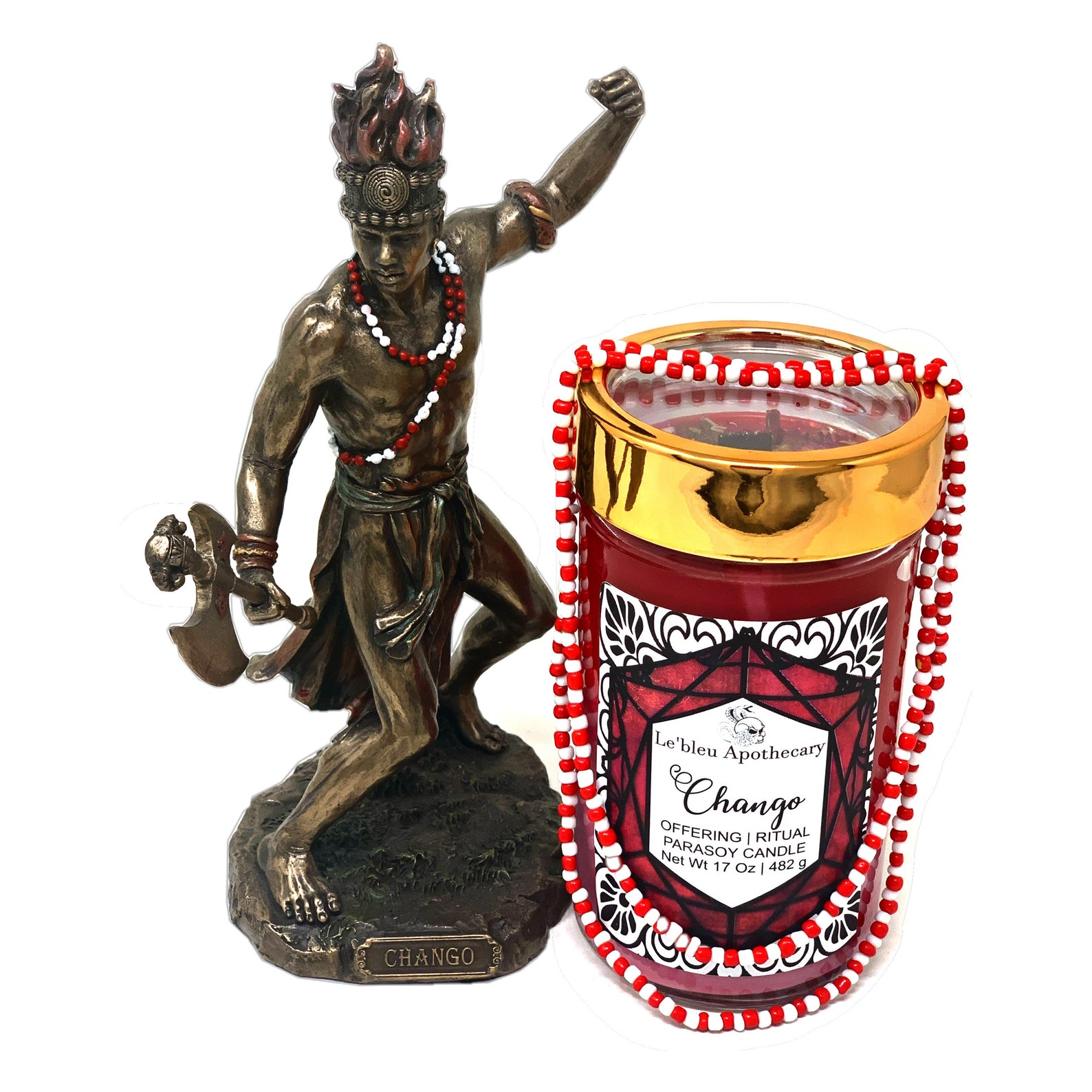 Chango Shango Ritual Offering Candle Orishas | Etsy