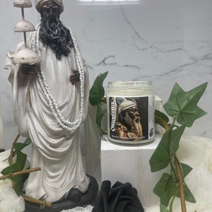 Obatala Orisha Ritual Offering Candle - Obatala Orisha Offering Altar ...