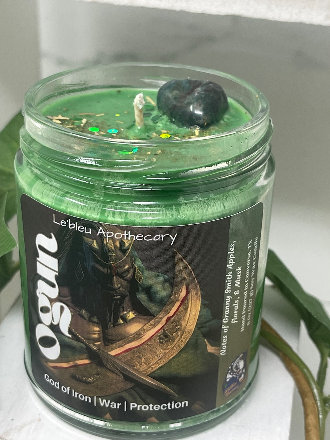 Ogun | Ogum | Ogu | Ogunn Devotion Ritual Offering Candle Orishas - Etsy