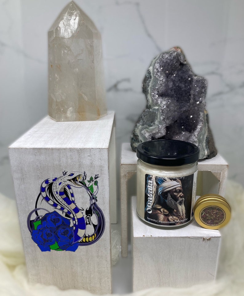 Obatala Orisha Ritual Offering Candle - Obatala Orisha Offering Altar ...