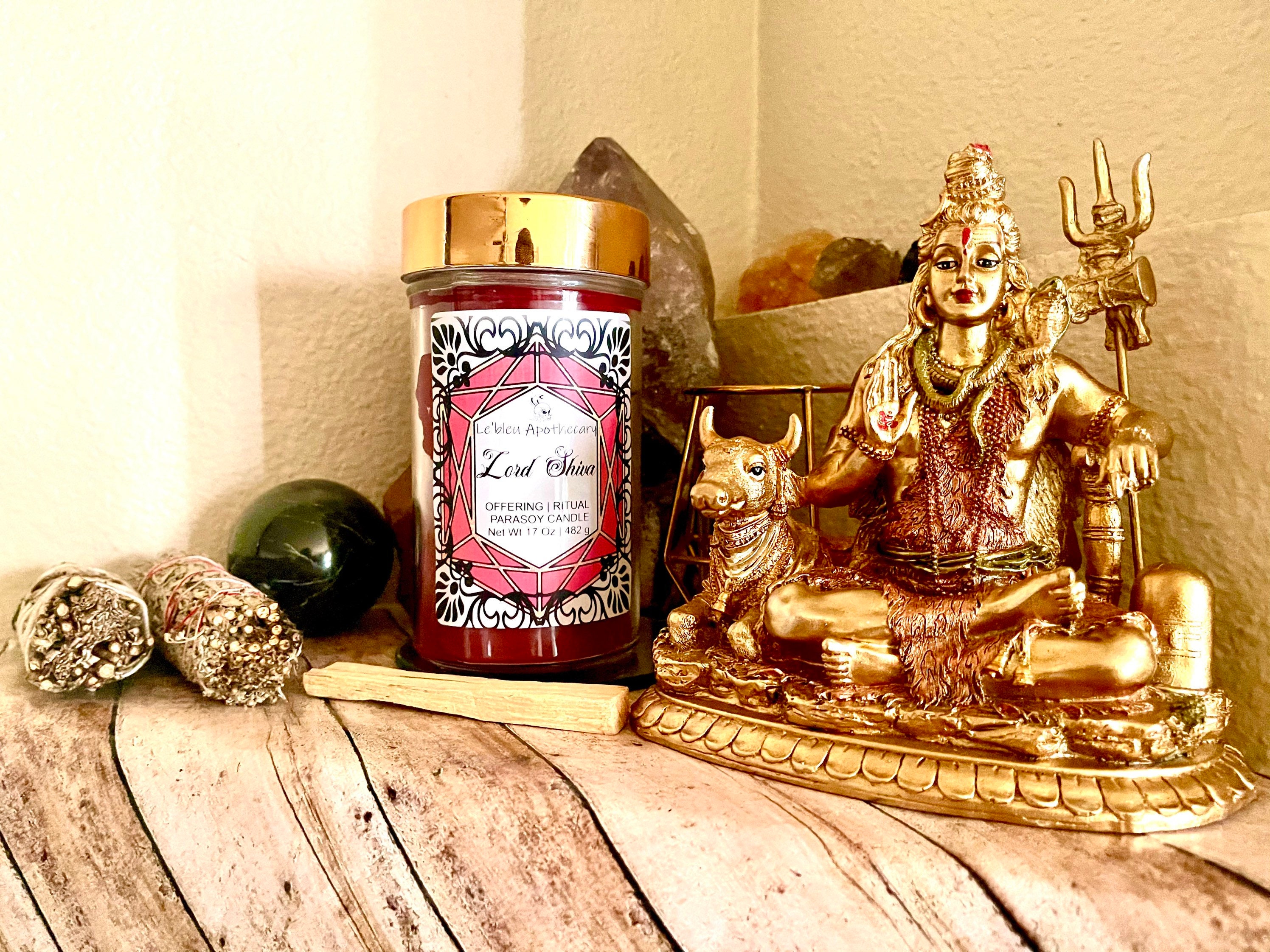 Lord Shiva Ritual Offering Candle Etsy lord-shiva-ritual-offering-candle-etsy