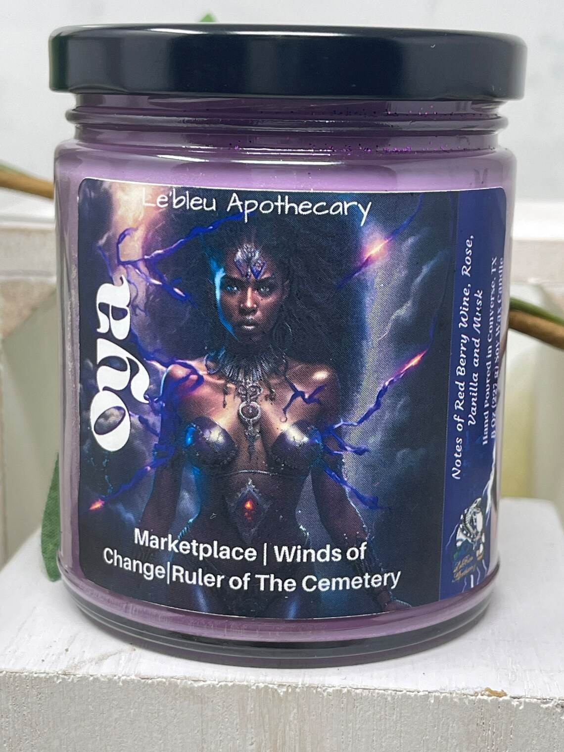 Oya Orisha Ritual Offering Candle - Etsy