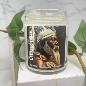 Obatala Orisha Ritual Offering Candle - Obatala Orisha Offering Altar ...