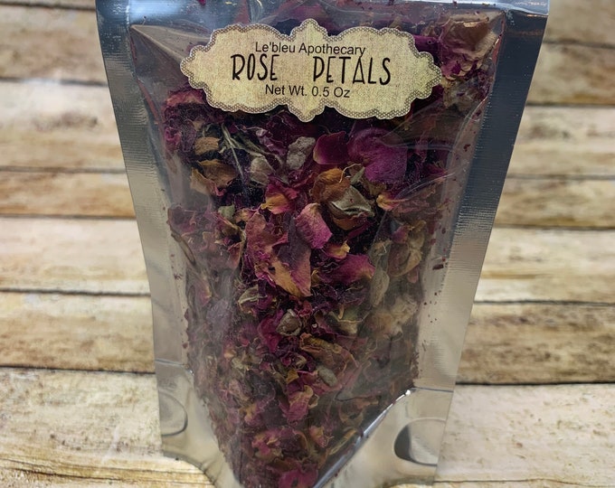 Organic Dried Rose Petals - Dried Natural Rose Organic Petals - Healthy ...
