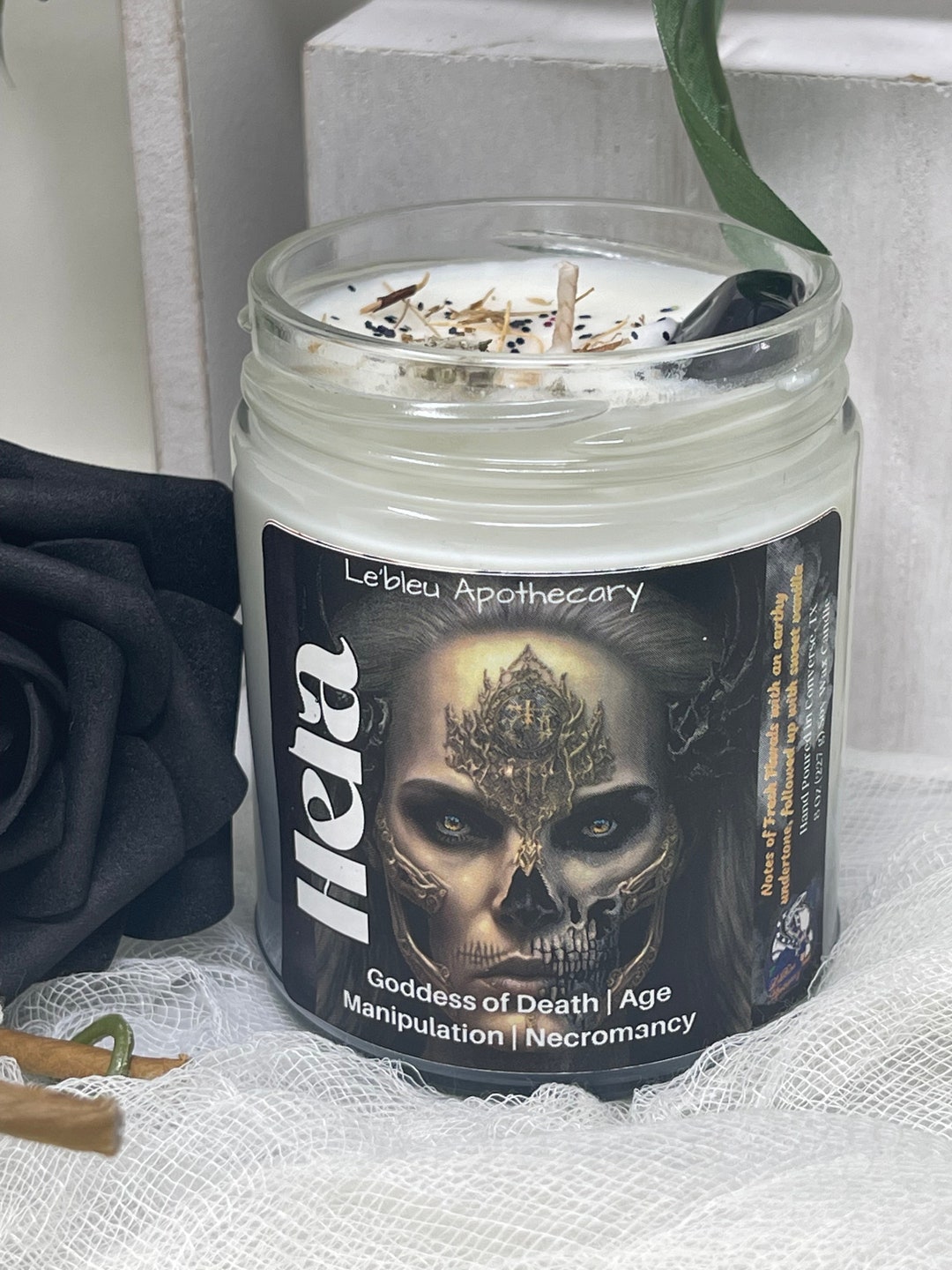 Hel Ritual Offering Devotional Candle - Etsy