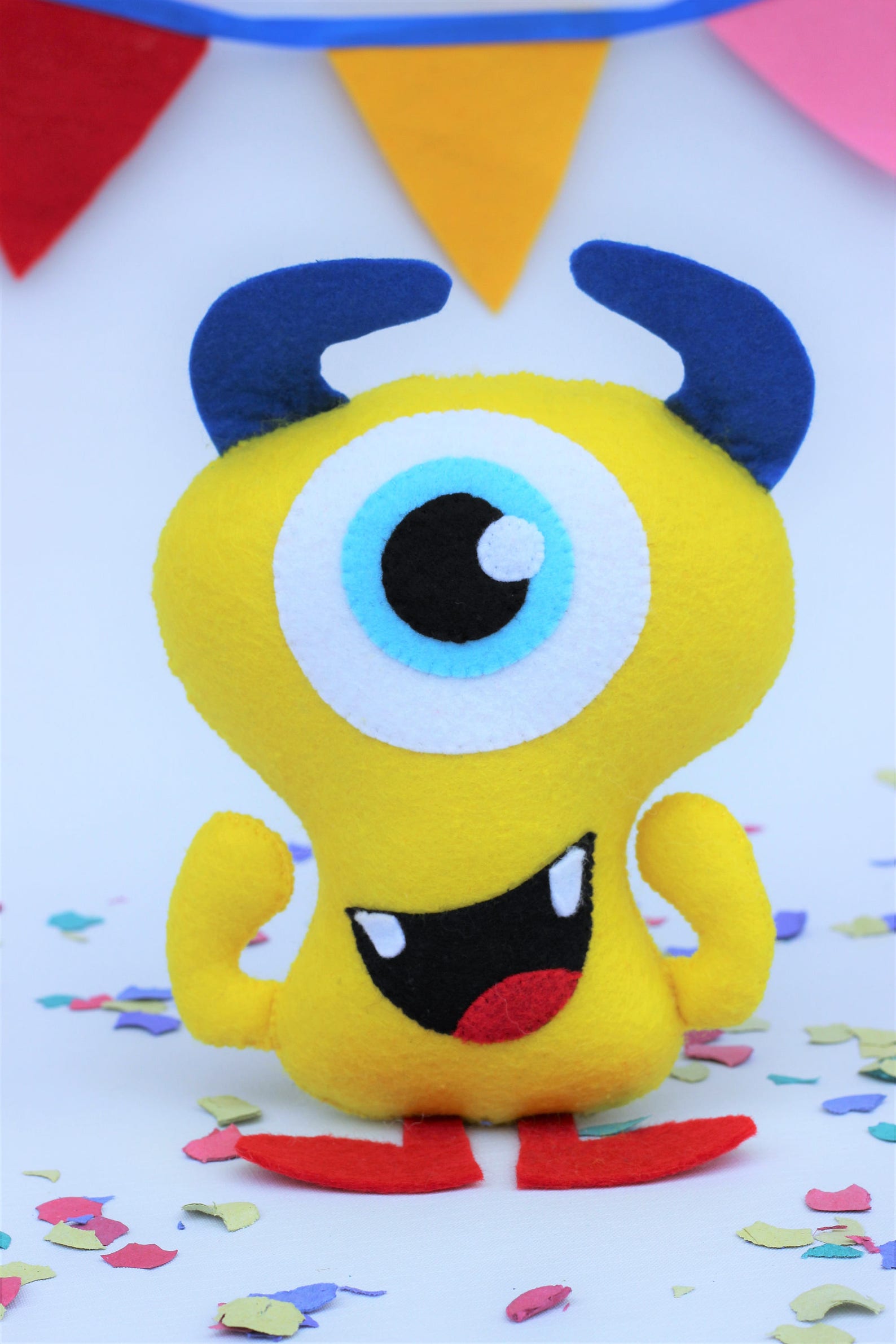 Stuffed Monster Toy, Monster Birthday, Adopt a Monster Party , Baby ...