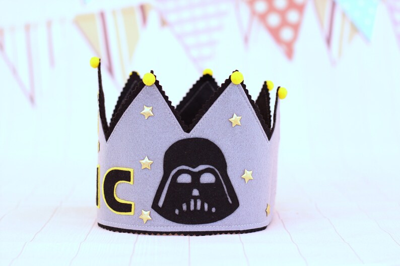 Crown Felt for Birthday Star Wars Children's Party - Etsy