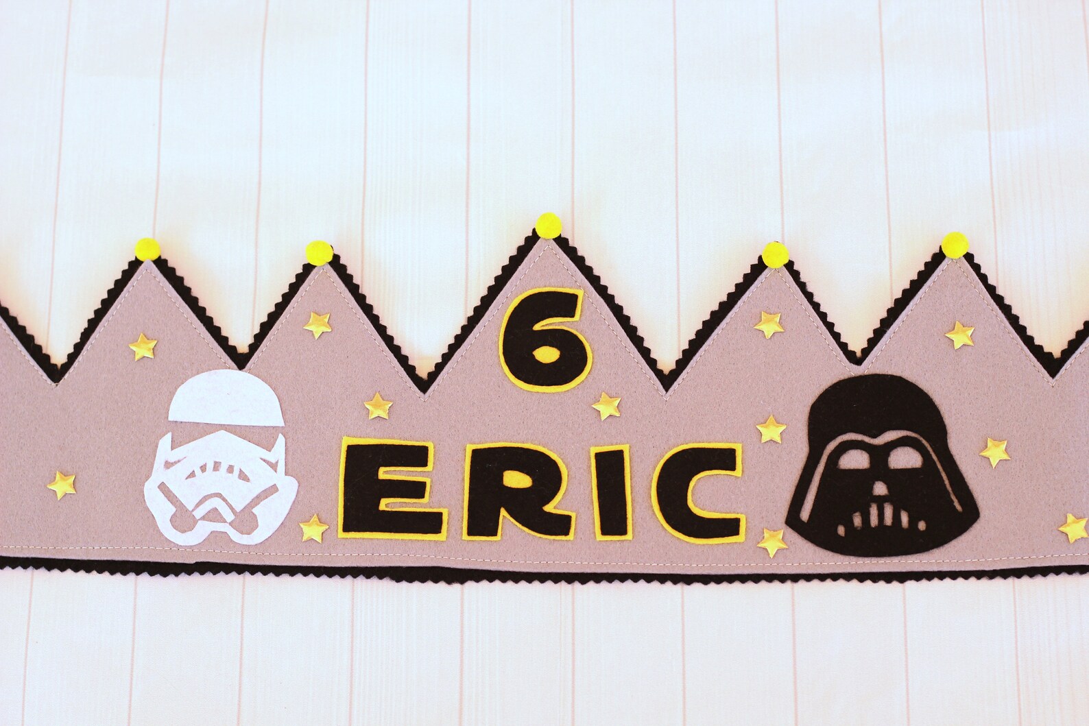 Crown Felt for Birthday Star Wars Children's Party - Etsy