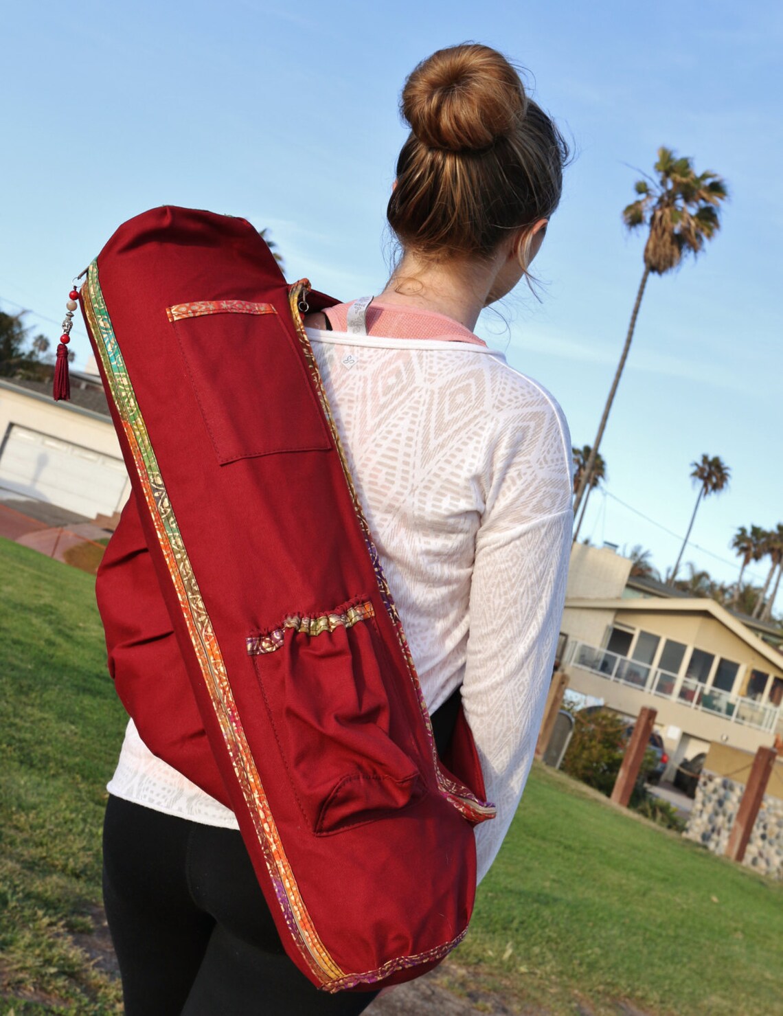 Yoga Bag/backpack - Etsy