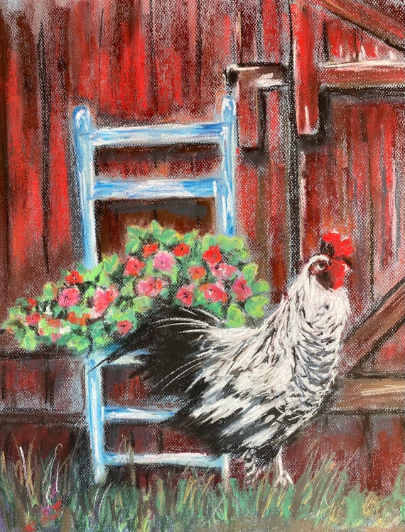 Rustic Barns Paintings