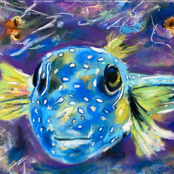 Whimsical Fish Art - Etsy