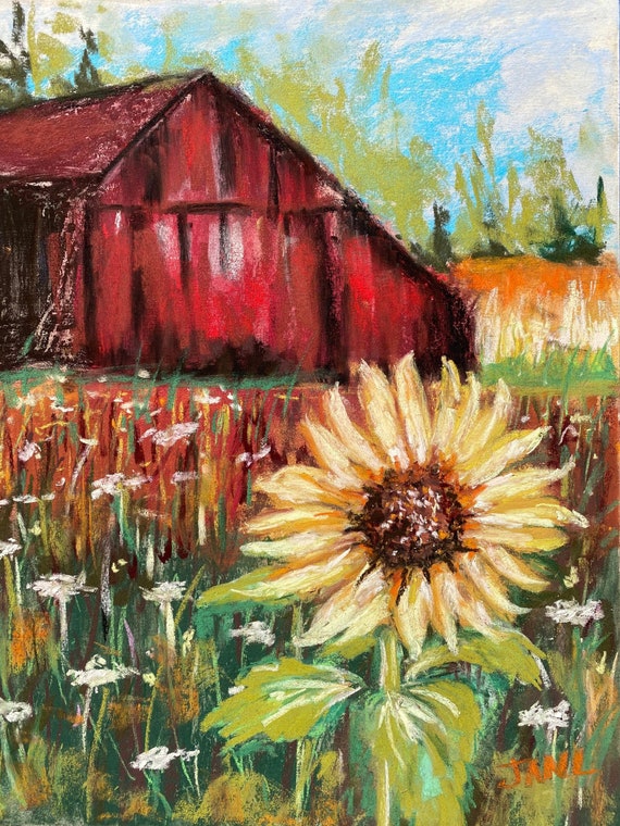 Rustic Barns Paintings