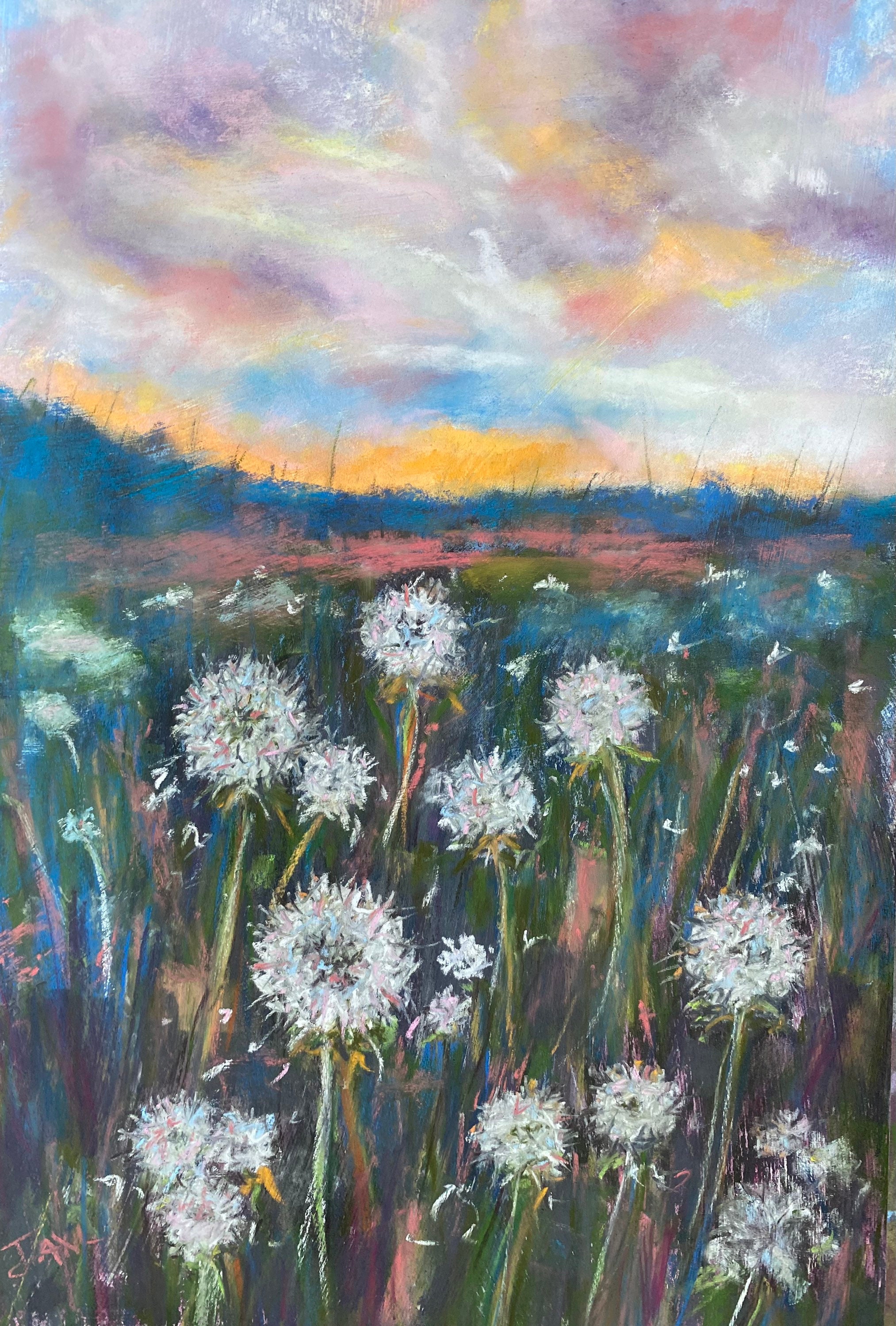 Dandelion Field Painting