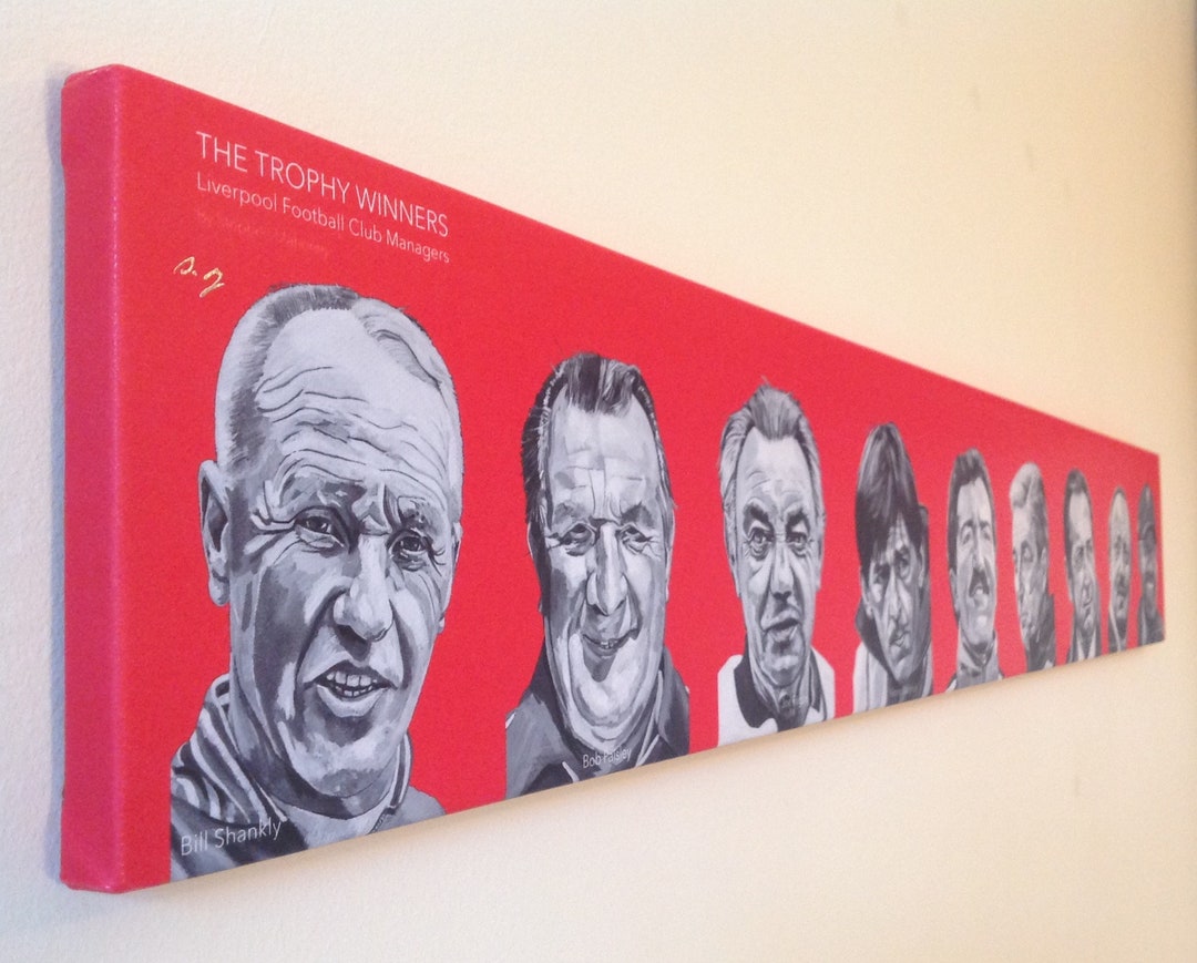 LIVERPOOL FC Wall Art Liverpool Canvas LFC Gift Liverpool Managers ...