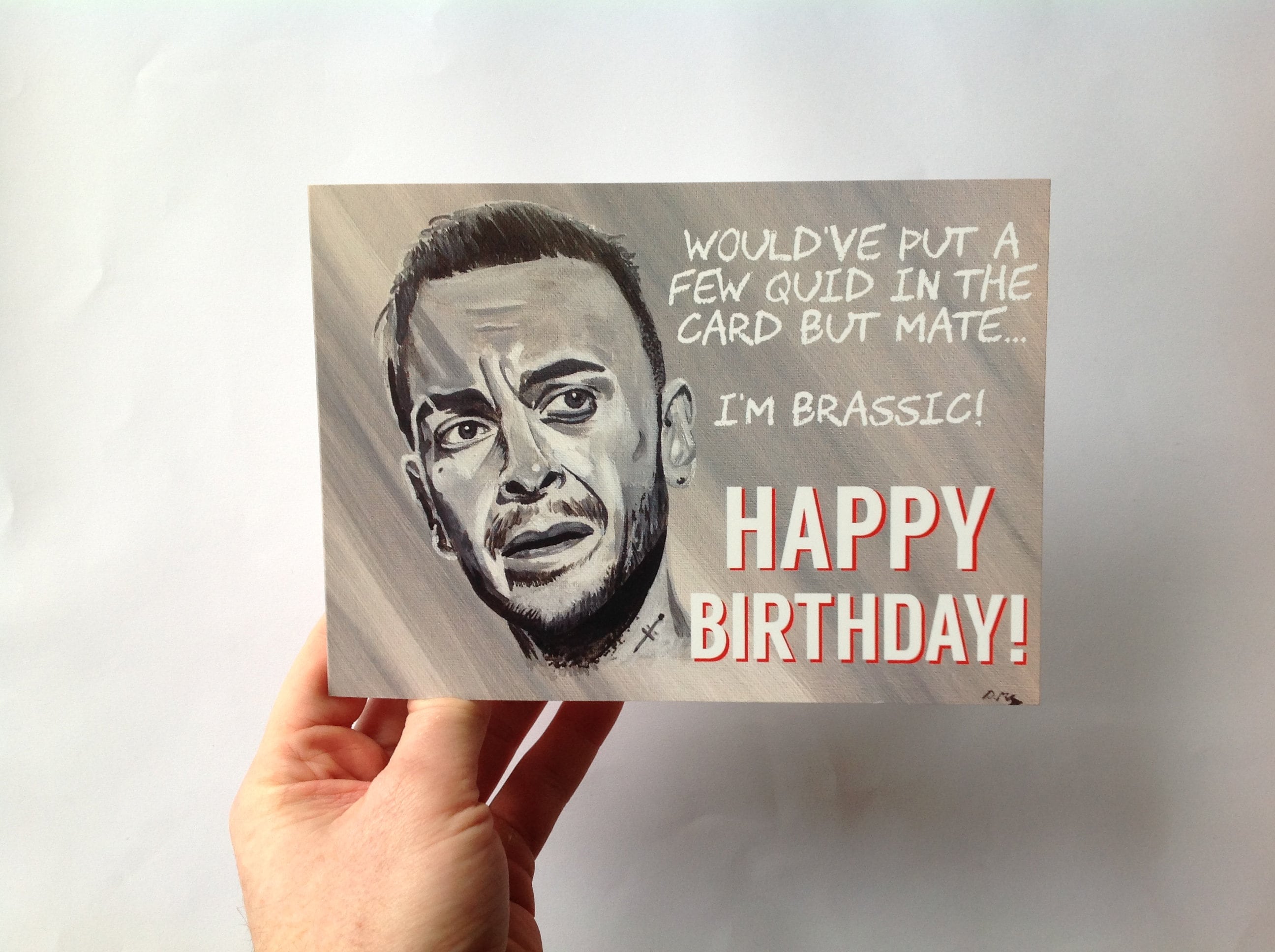 BRASSIC Birthday Card This is England Actor Joe Gilgun - Etsy Australia