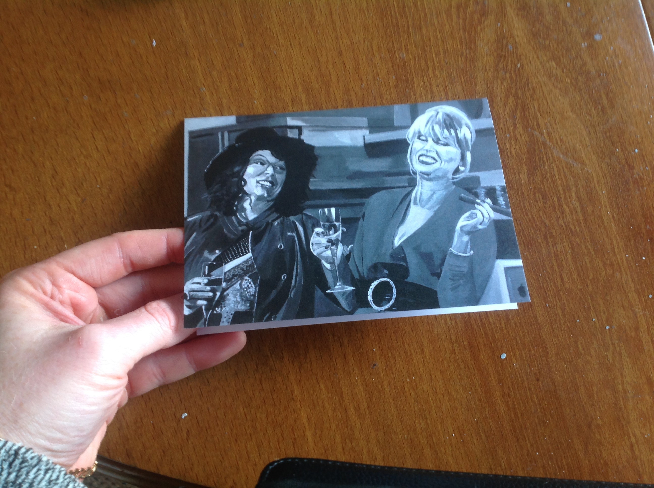 AB FAB Birthday Card Absolutely Fabulous Birthday Card | Etsy