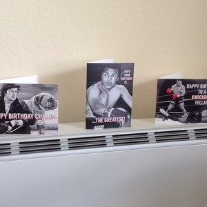 MUHAMMAD ALI Birthday Card Ali is the Greatest Card for Boxers Card for ...