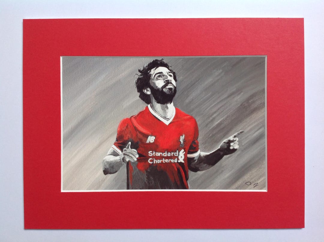 MO SALAH Wall Art - Liverpool Players - Liverpool FC Wall Art - Mo ...