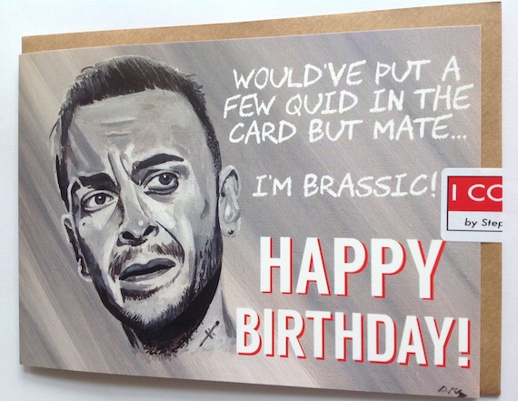 BRASSIC Birthday Card This is England Actor Joe Gilgun - Etsy Australia