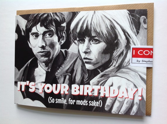 QUADROPHENIA Birthday Card Birthday Card for Mods We Are | Etsy UK