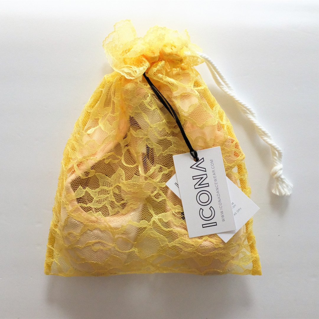 Golden Yellow Pointe Shoe Bag - Etsy