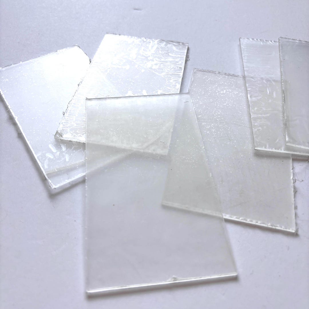 6 Pieces Clear Acrylic Plexiglas Rectangles - 8.5 X 14.5cm (2mm Thick ...